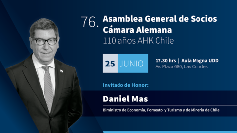 76° Asamblea General Ordinaria AHK Chile | 25 de junio